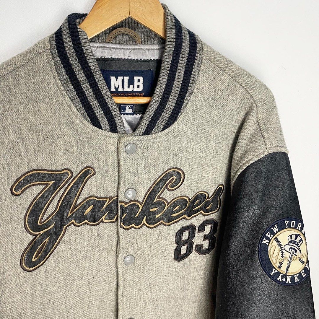 MLB new york yankees varsity jacket, Men's Fashion, Coats, Jackets and ...
