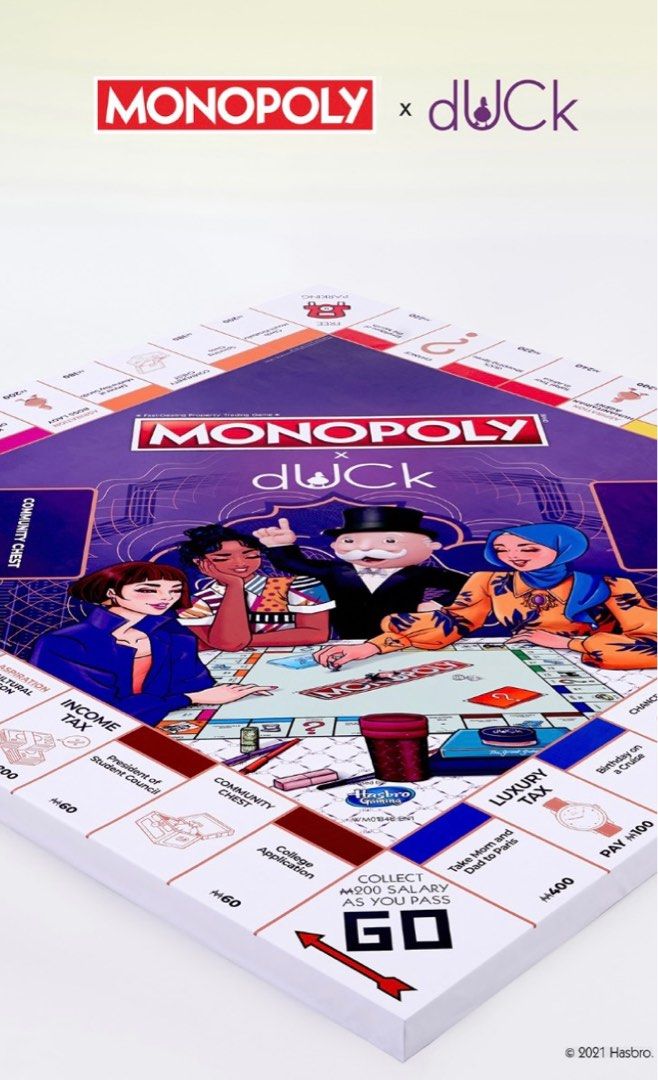Monopoly x dUCk - Board Game, Hobbies & Toys, Toys & Games on Carousell
