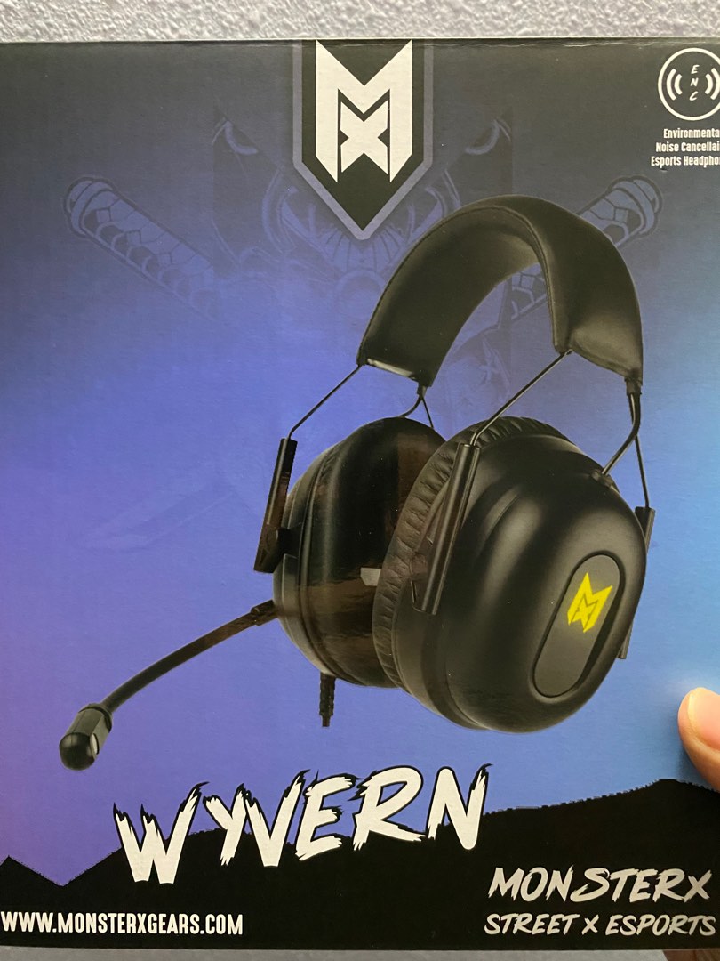 MonsterXGears Wyvern Gaming Headset With Good Background Noise ...