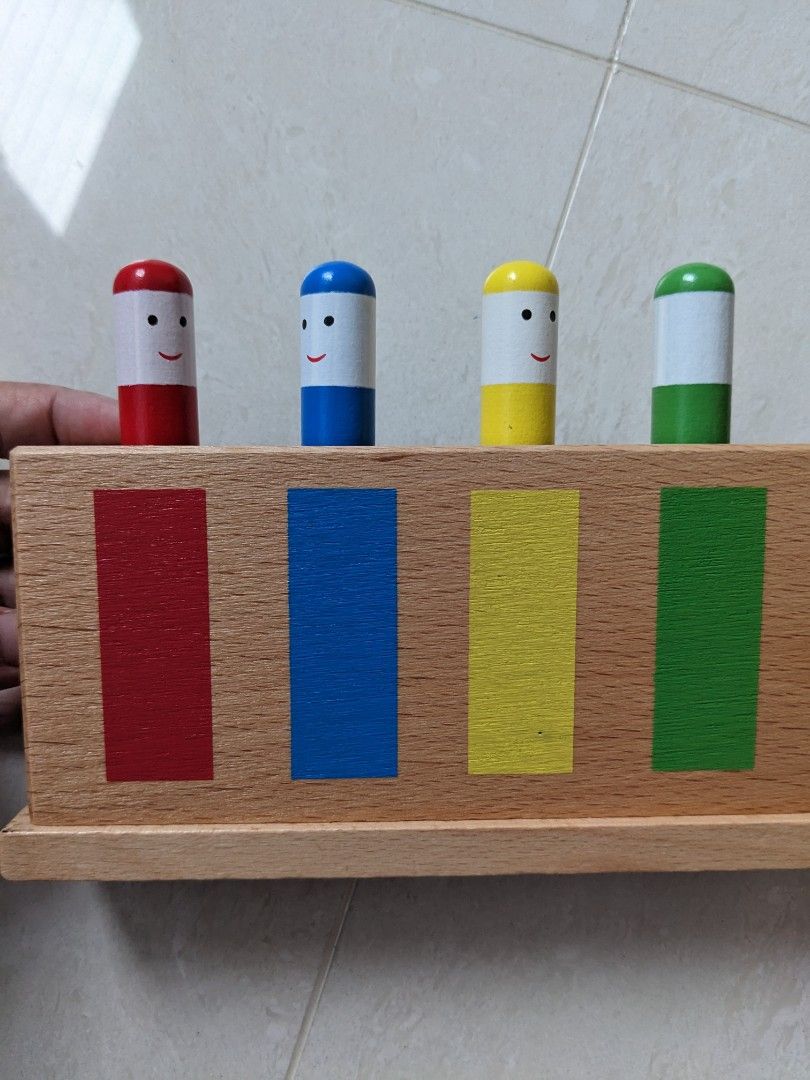 Montessori Galt Pop Up Toy, Babies & Kids, Infant Playtime on Carousell