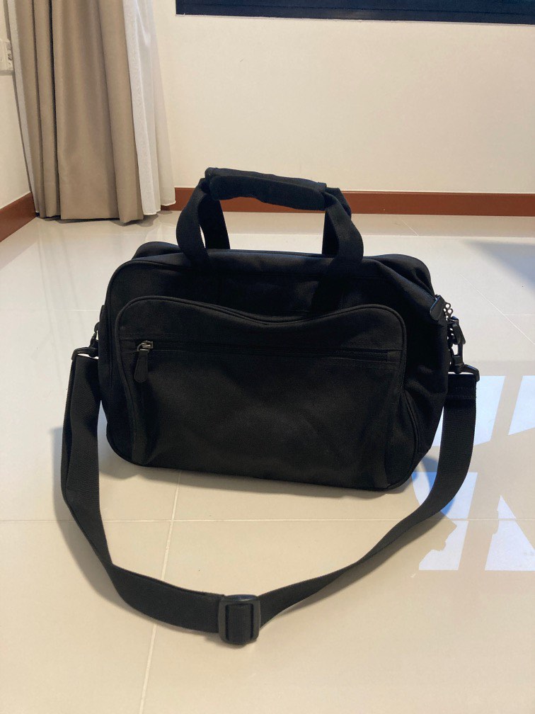 Muji Boston Bag, Men's Fashion, Bags, Sling Bags on Carousell