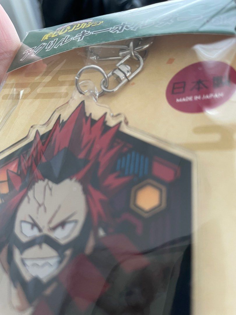 My Hero Academia BNHA Kirishima keychain acrylic, Hobbies & Toys ...