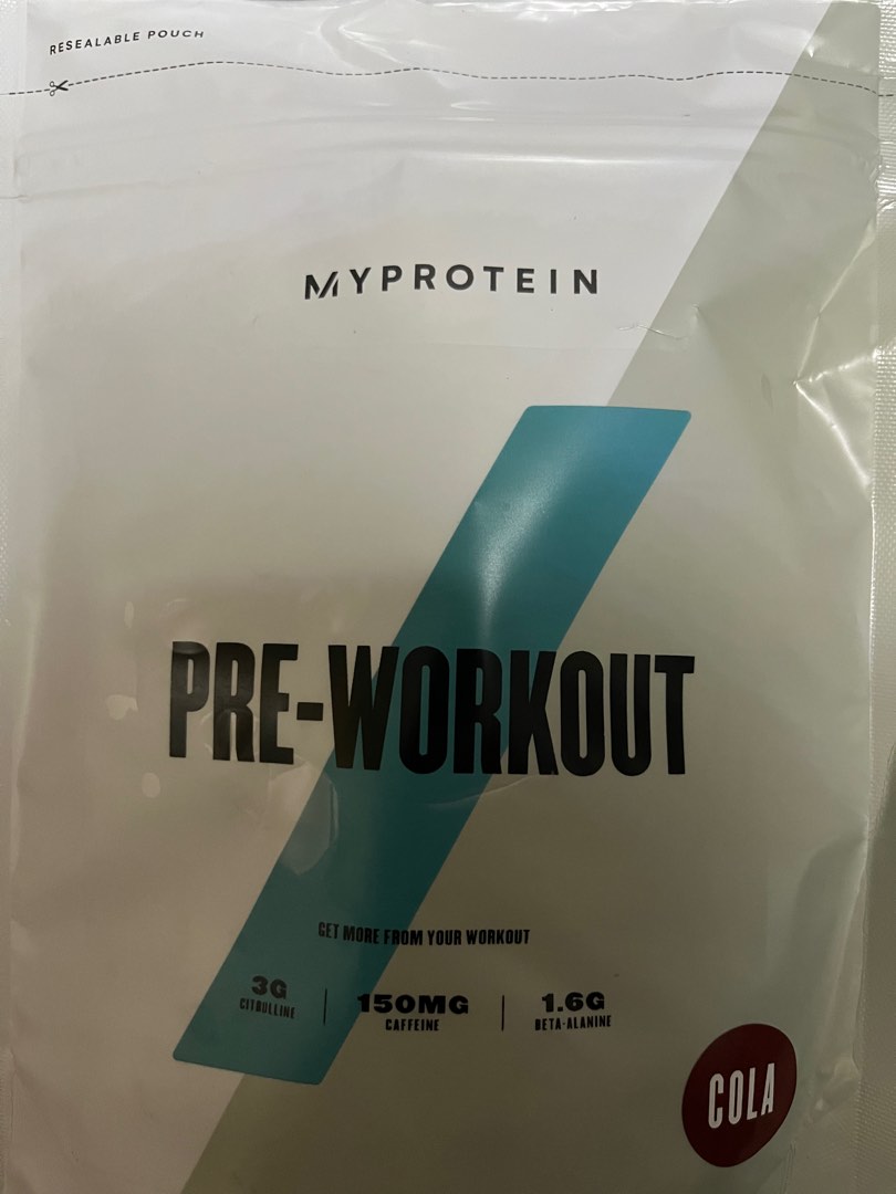 MyProtein Pre-Workout 250g - Cola and Orange Mango & Passionfruit ...