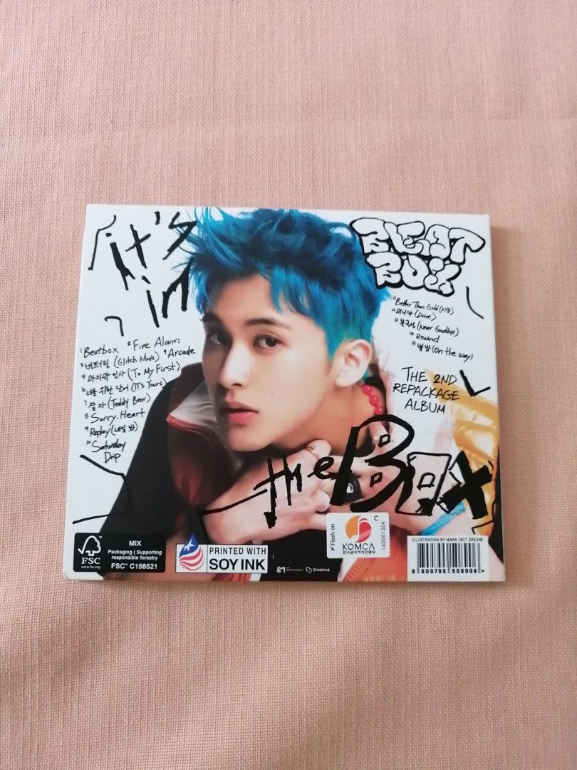NCT DREAM Beatbox DIGIPACK MARK Version UNSEALED, Hobbies & Toys ...