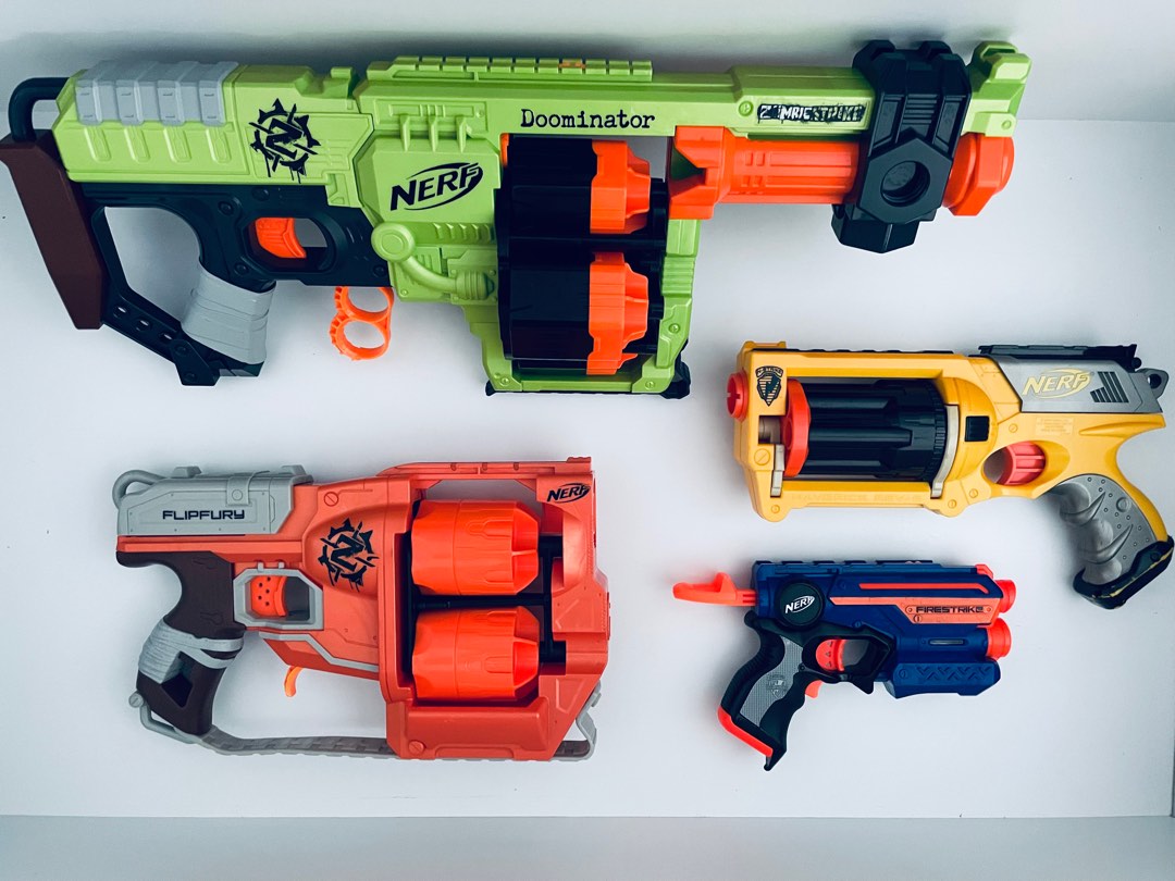 NERF Blasters Bundle, Hobbies & Toys, Toys & Games on Carousell