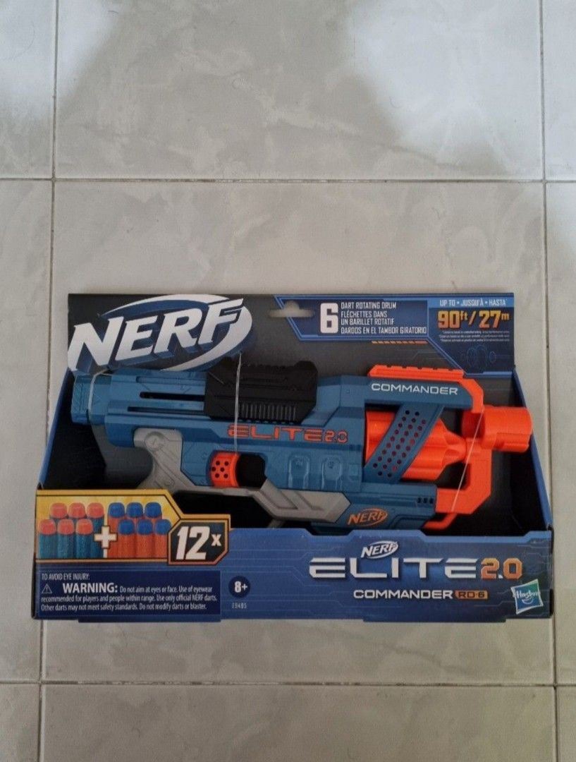 Nerf Elite 2.0 Commander RD-6, Hobbies & Toys, Toys & Games on Carousell