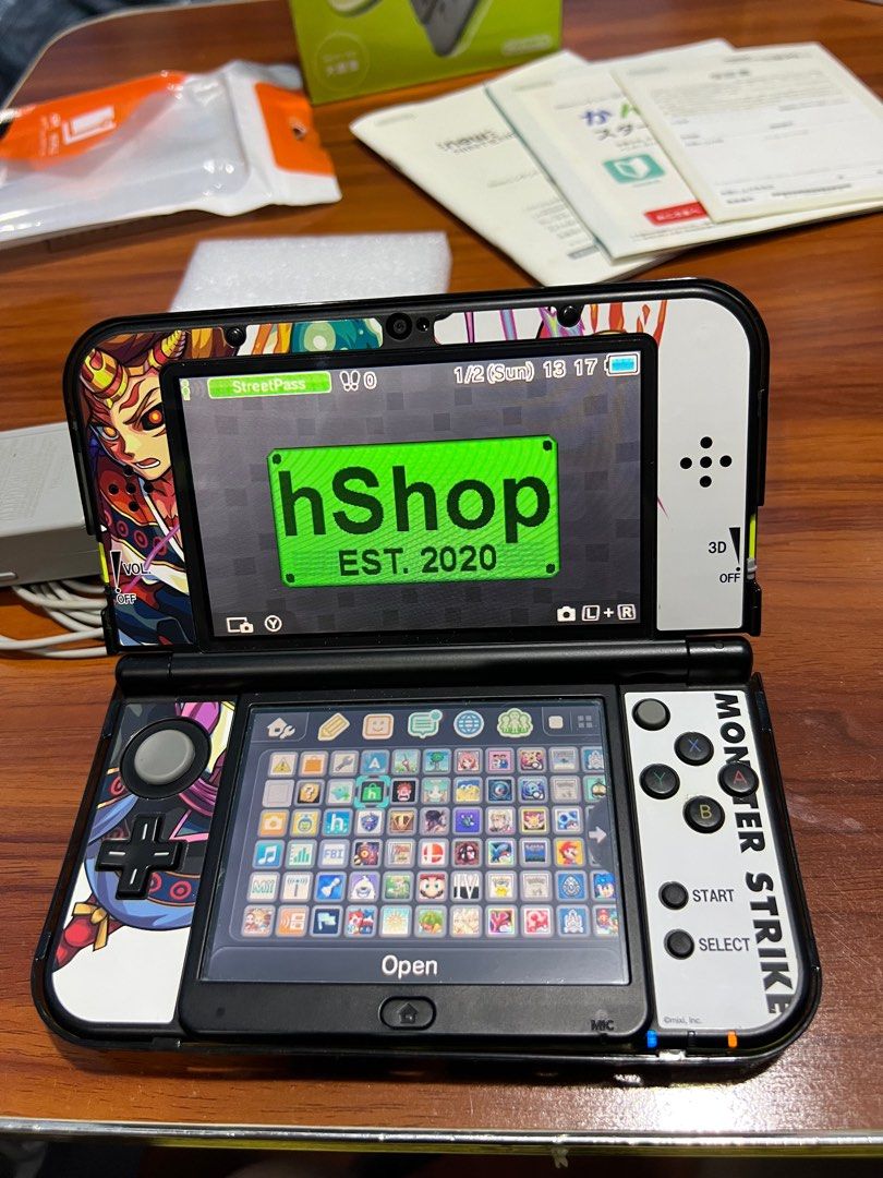 New Nintendo 3DS LL Special Lime Green Edition (Cfw w/128GB, Full of ...