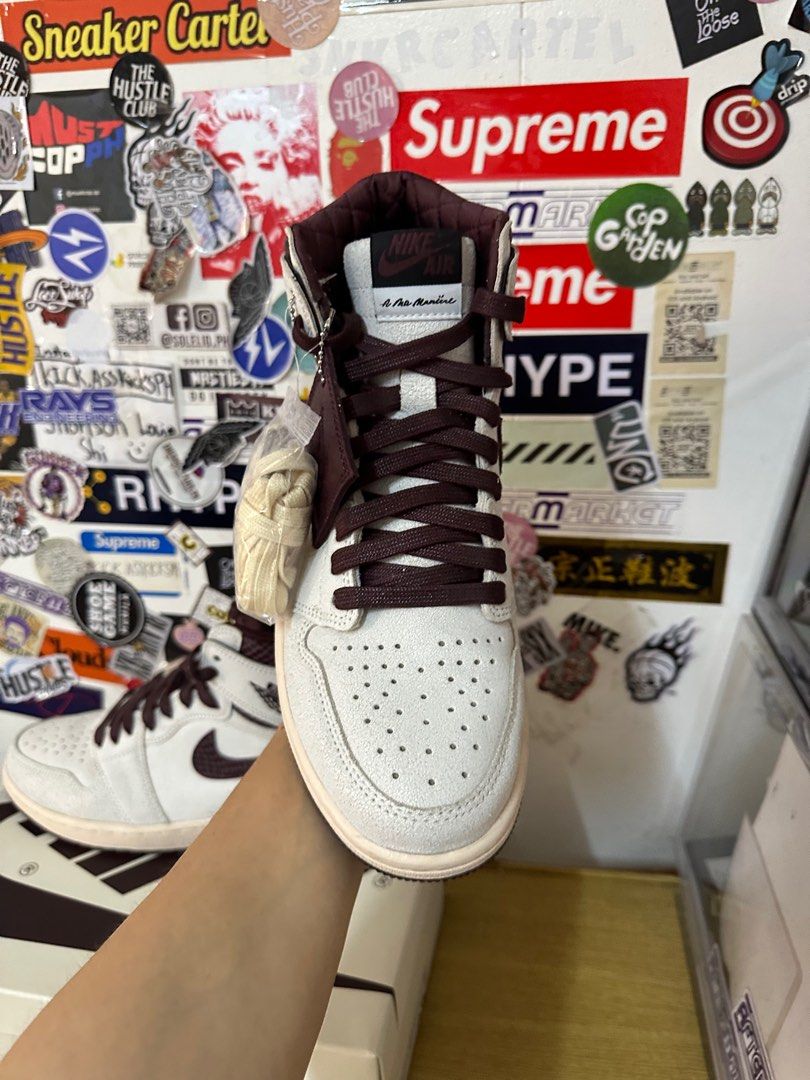 Nike air jordan 1 high og a ma maniere AMM, Men's Fashion, Footwear ...