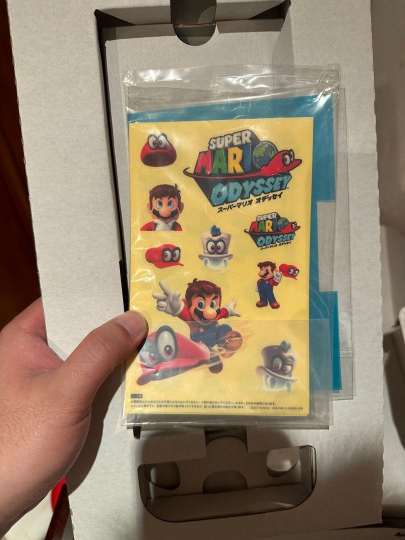 Nintendo Switch Mario Odyssey Edition, Video Gaming, Video Game ...