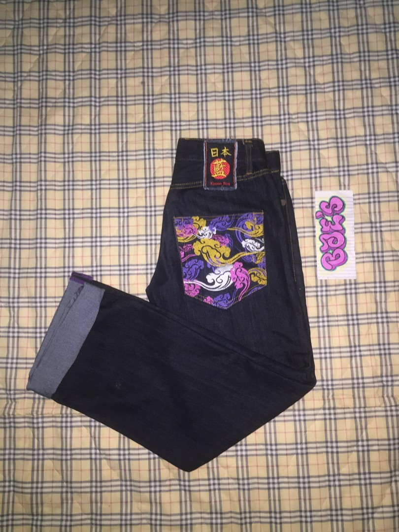 Nippon Blue Japanese Denim, Men's Fashion, Bottoms, Jeans on Carousell