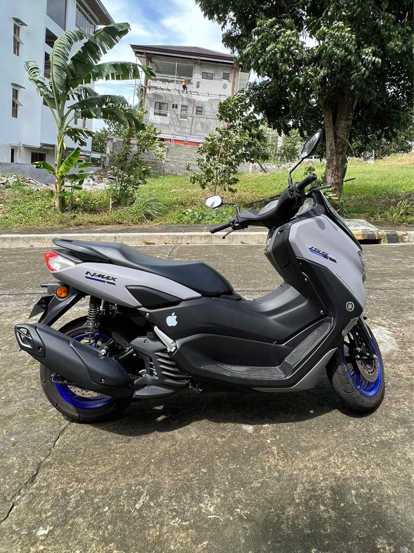 NMAX ABS V2.1 2022 Icon Gray, Motorbikes, Motorbikes for Sale on Carousell