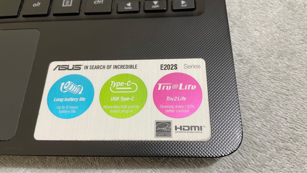 Notebook Asus E202S, Elektronik, Komputer, Laptop di Carousell