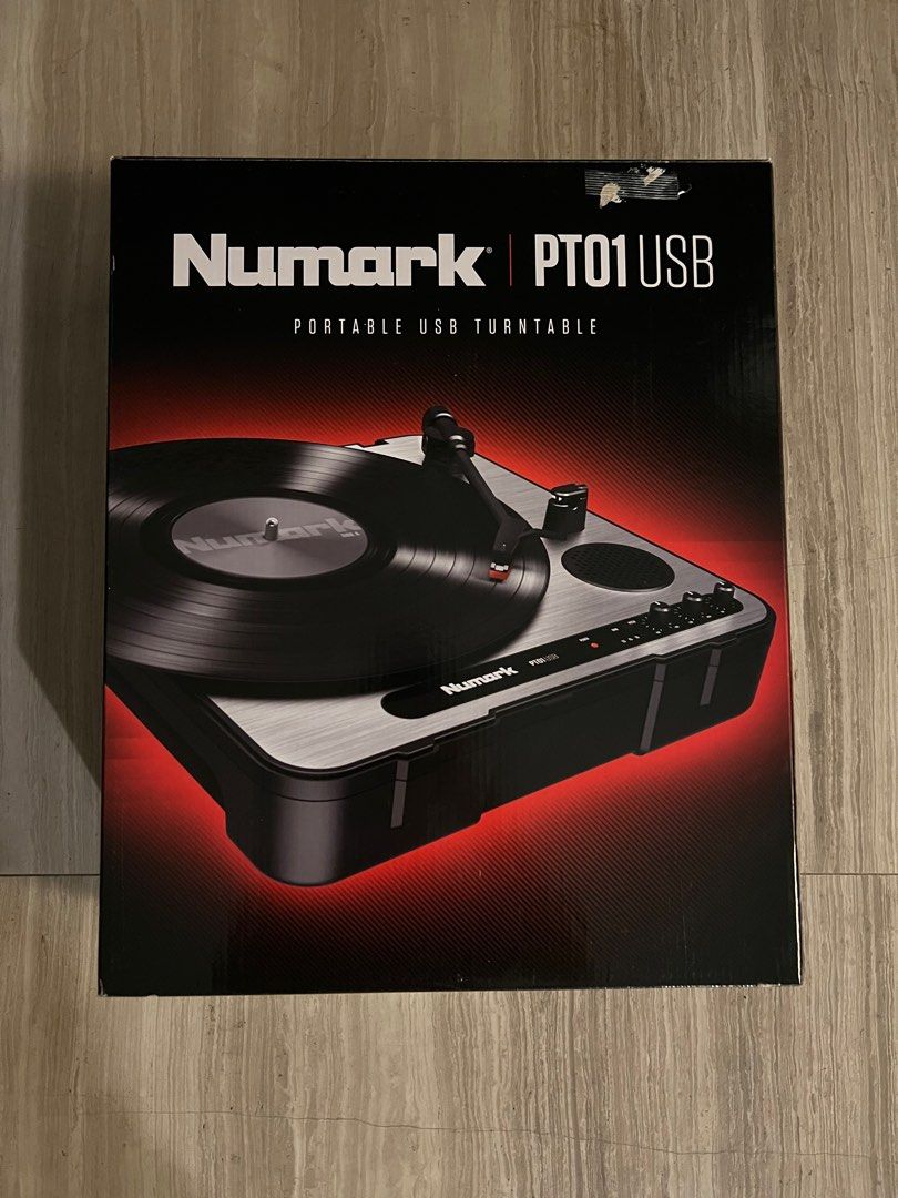 Numark PT01 USB Record Player, Hobbies & Toys, Music & Media, Music ...