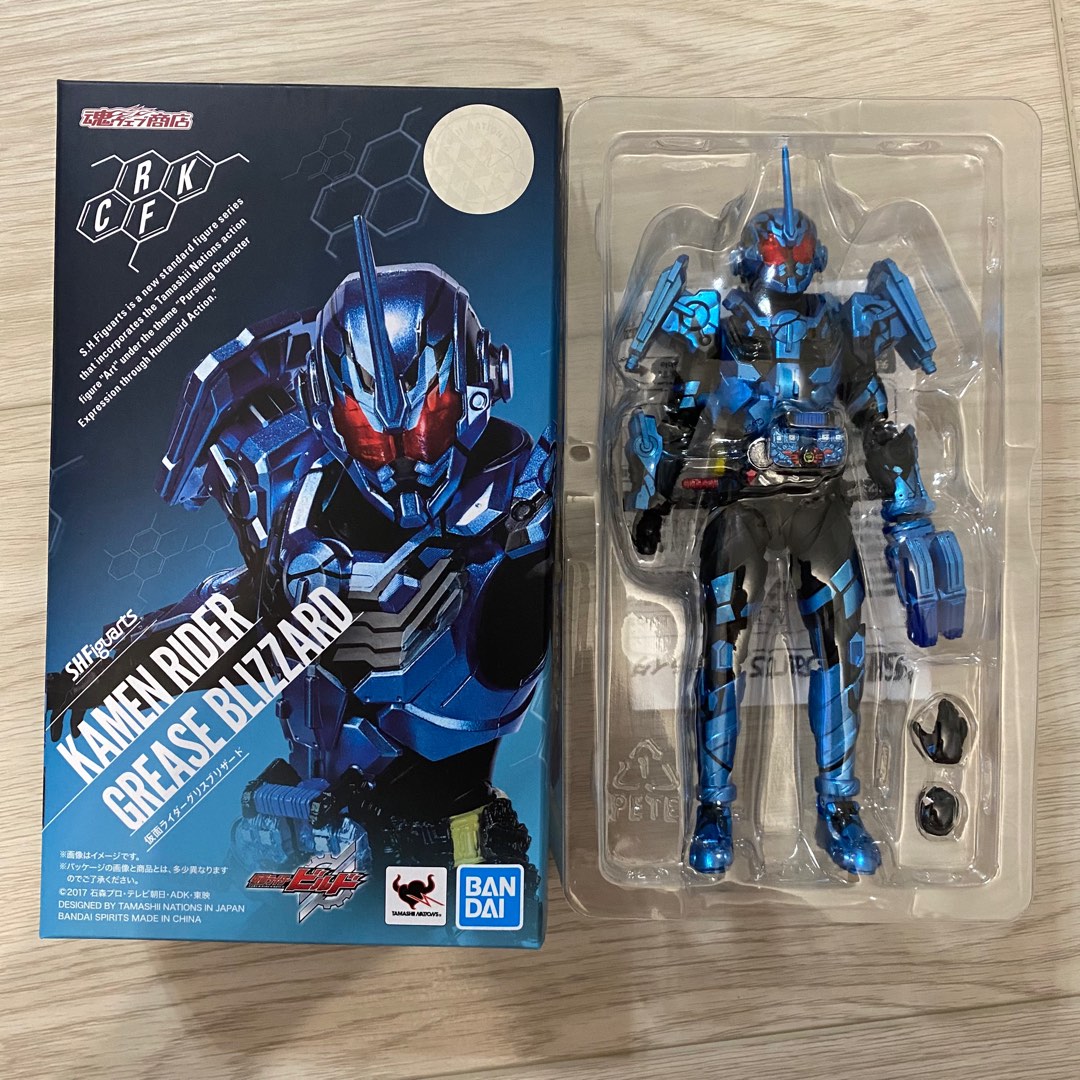 已開 日版 魂限 KAMEN RIDER 幪面超人 SHF Build 冰拳 GREASE BLIZZARD 全1款 SIC 可動 拉打 真骨彫 食玩 裝動 真骨雕 岩漿 龍我 模型, 興趣及 ...