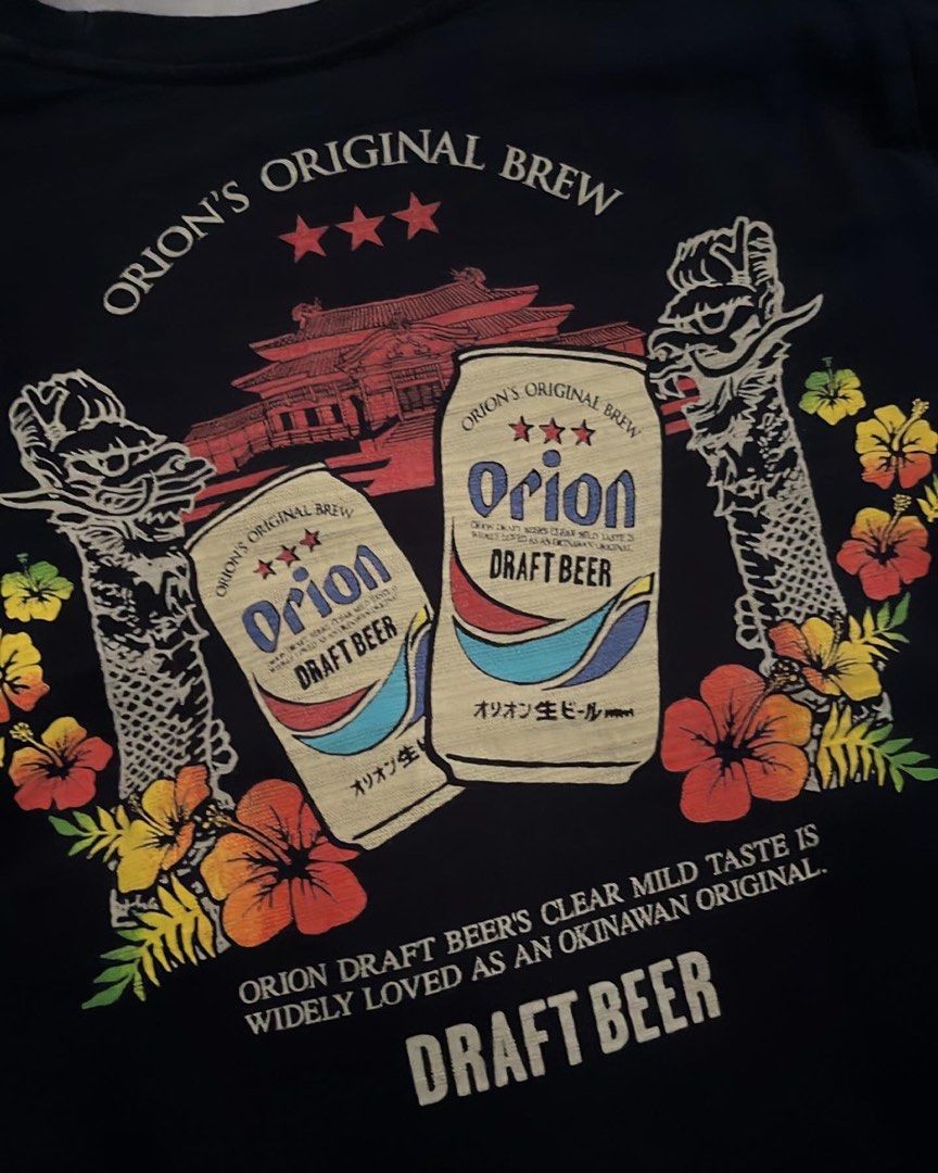 Okinawa Orion Beer Tee, Women's Fashion, Tops, Shirts on Carousell