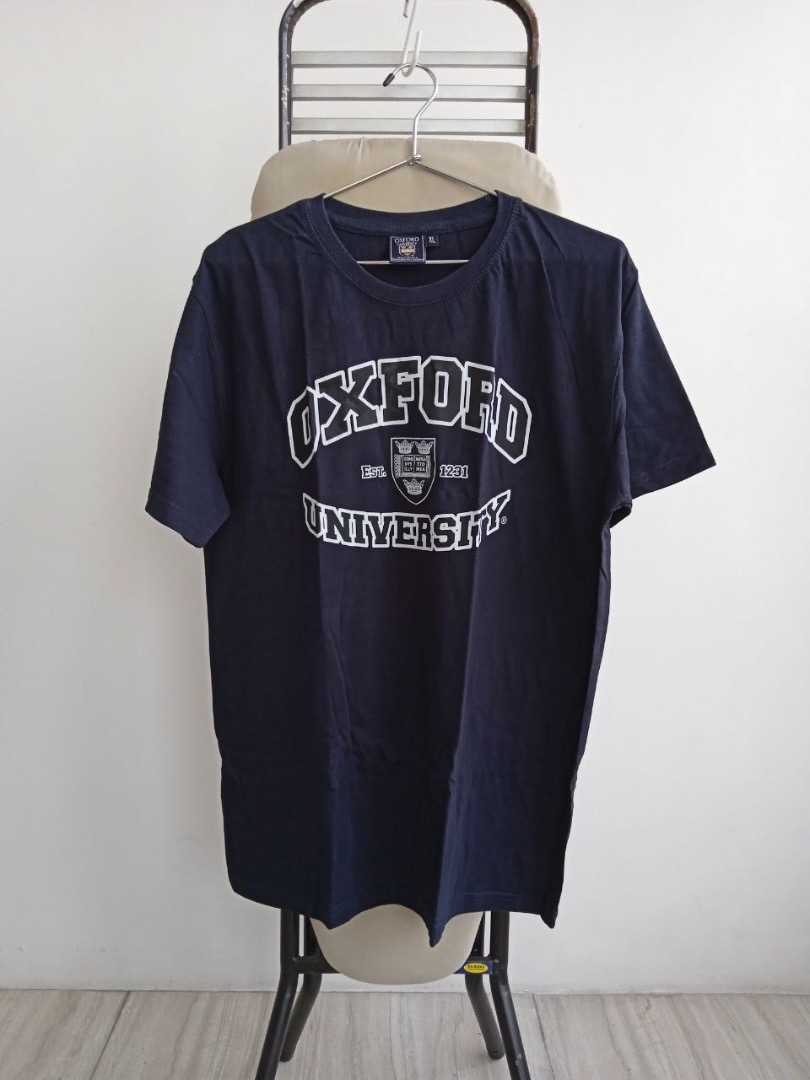 Oxford University Original Merch T-Shirt, Men's Fashion, Tops & Sets ...