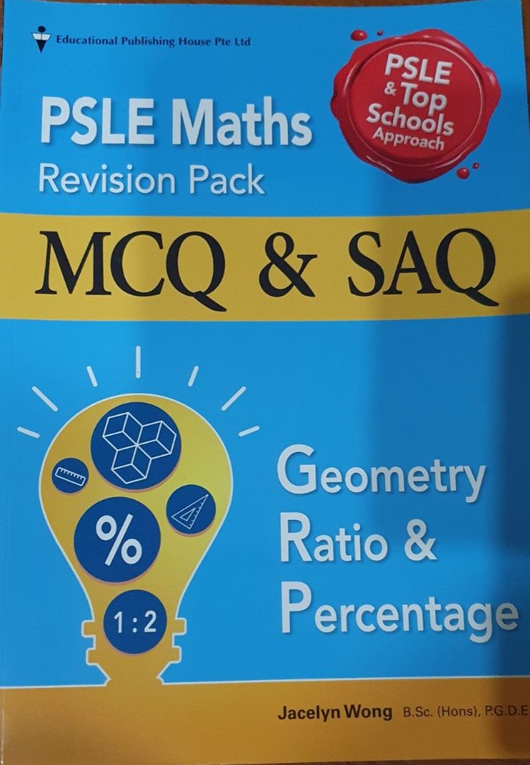 P6/PSLE Maths practice book, Hobbies & Toys, Books & Magazines ...