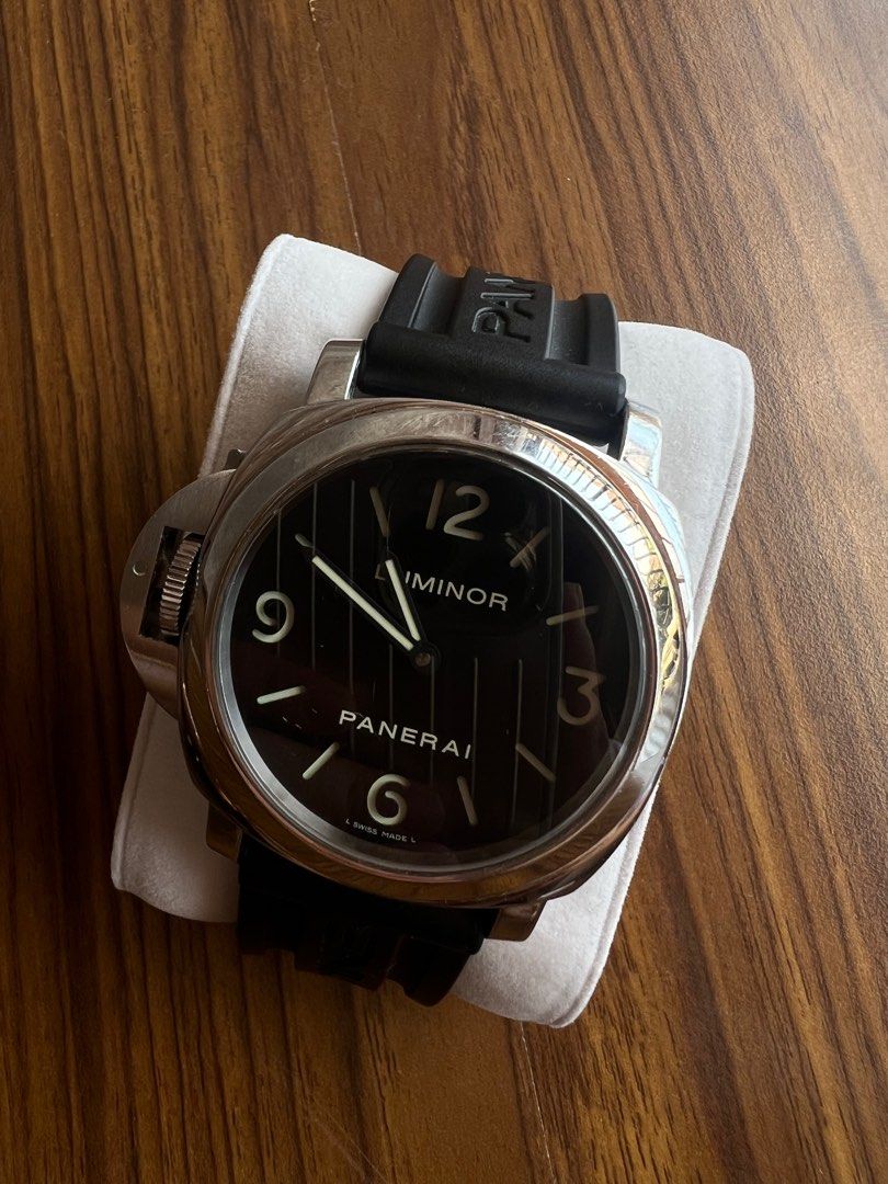 PAM 000 (Rubber Strap), Men's Fashion, Watches & Accessories, Watches ...