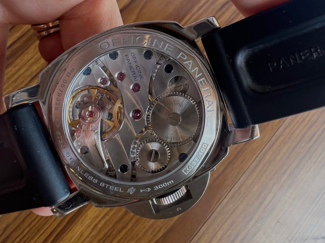 PAM 000 (Rubber Strap), Men's Fashion, Watches & Accessories, Watches ...