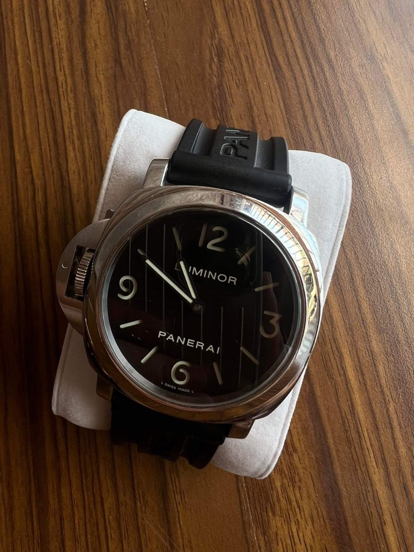 PAM 000 (Rubber Strap), Men's Fashion, Watches & Accessories, Watches ...