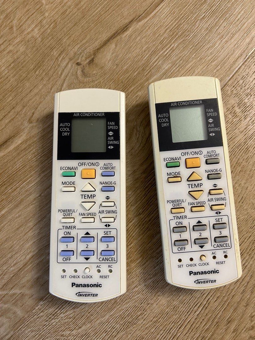 Panasonic Aircon remotes, TV & Home Appliances, Air Conditioners ...