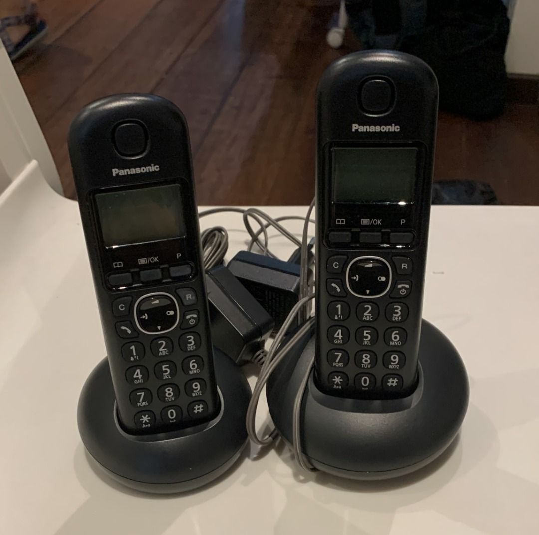 Panasonic home phone PNLC1059 two sets, Mobile Phones & Gadgets, Mobile ...