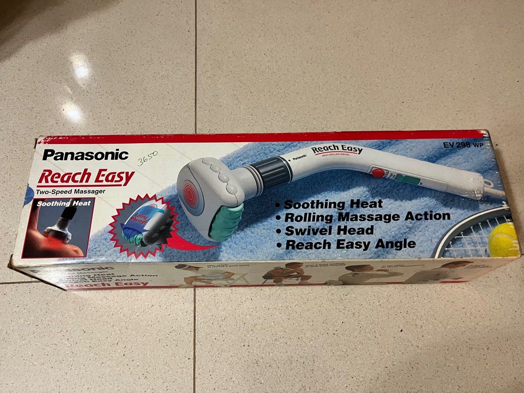 Panasonic reach easy two speed massager, Health & Nutrition, Massage ...