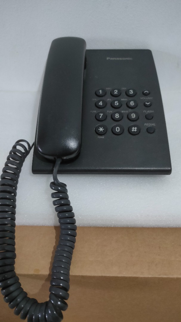 Panasonic Wired/Land-Line Telephone KX-TS500MXB, TV & Home Appliances ...