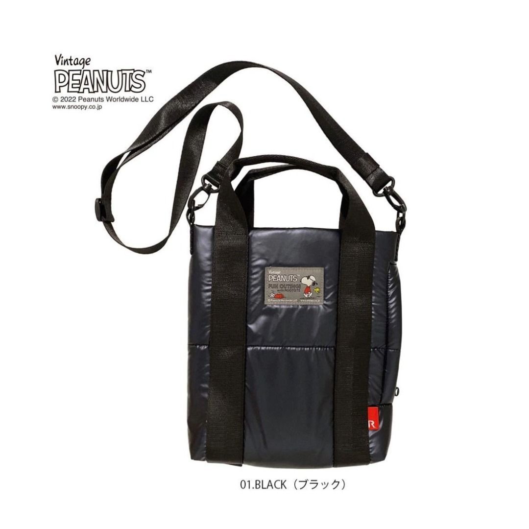 PEANUTS ROOTOTE SACOCHE (BLACK), Women's Fashion, Bags & Wallets, Cross ...