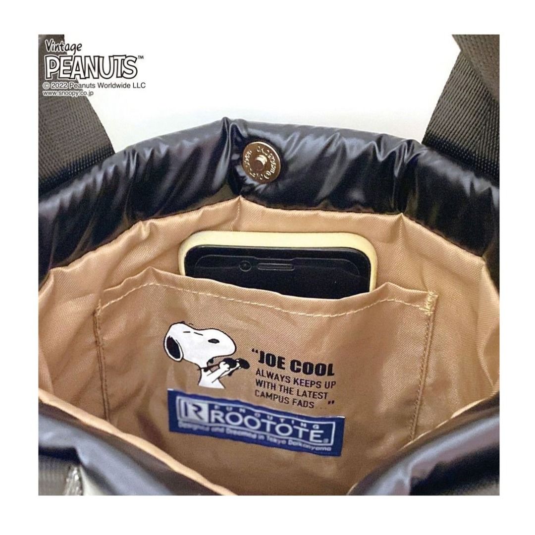PEANUTS ROOTOTE SACOCHE (BLACK), Women's Fashion, Bags & Wallets, Cross-body Bags on Carousell