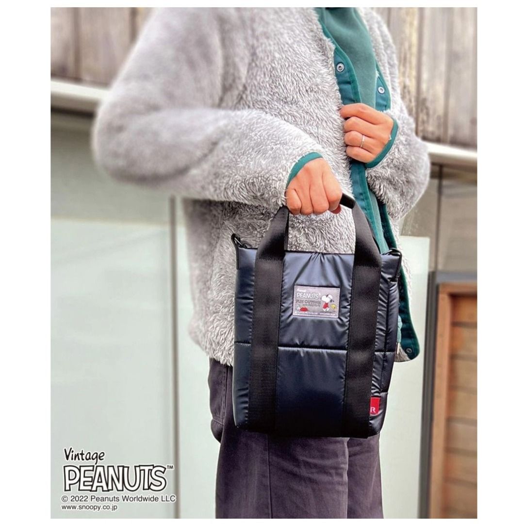 PEANUTS ROOTOTE SACOCHE (BLACK), Women's Fashion, Bags & Wallets, Cross ...