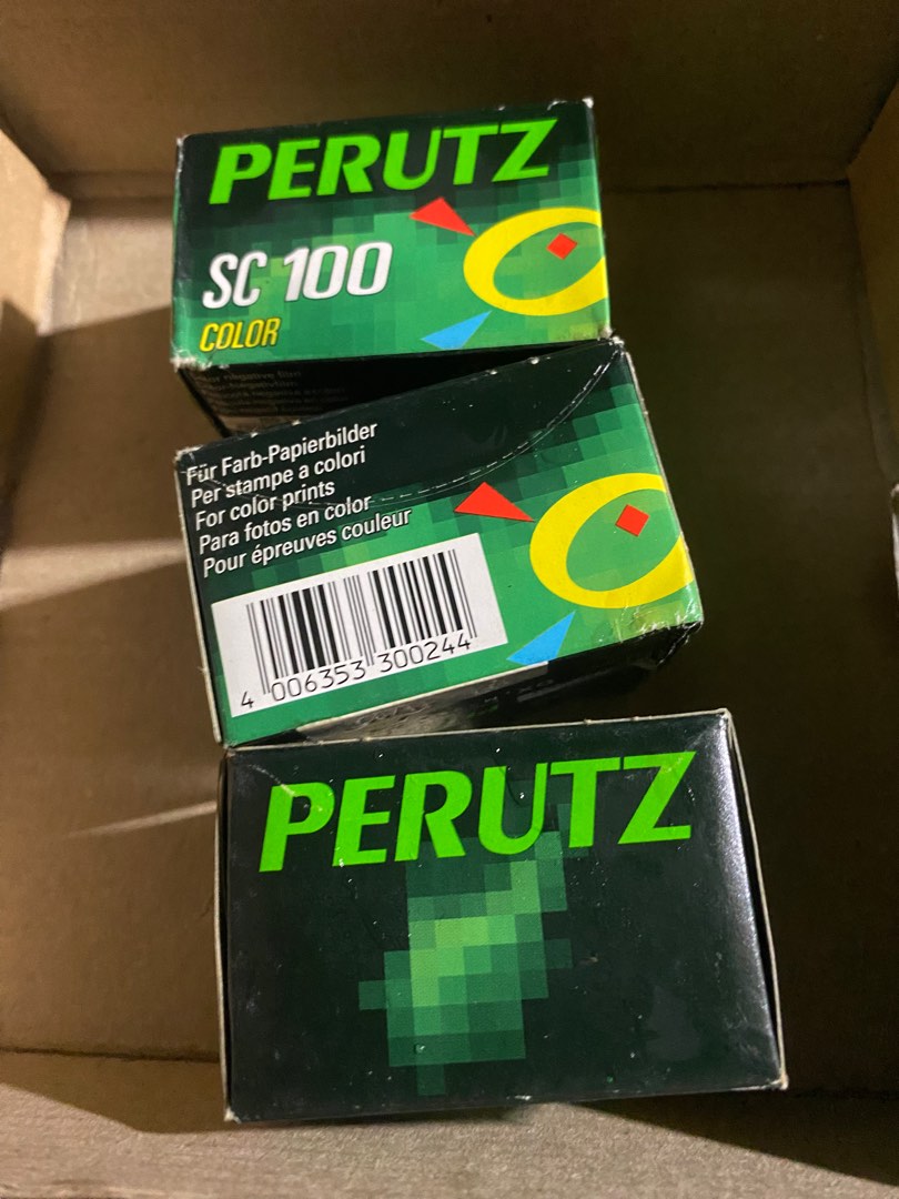 Perutz 100 EXPIRED 35mm FILM, Photography, Cameras on Carousell