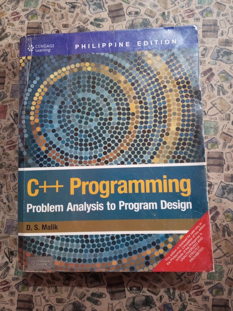 Philippine Edition C Programming Problem Analysis To Program Design D