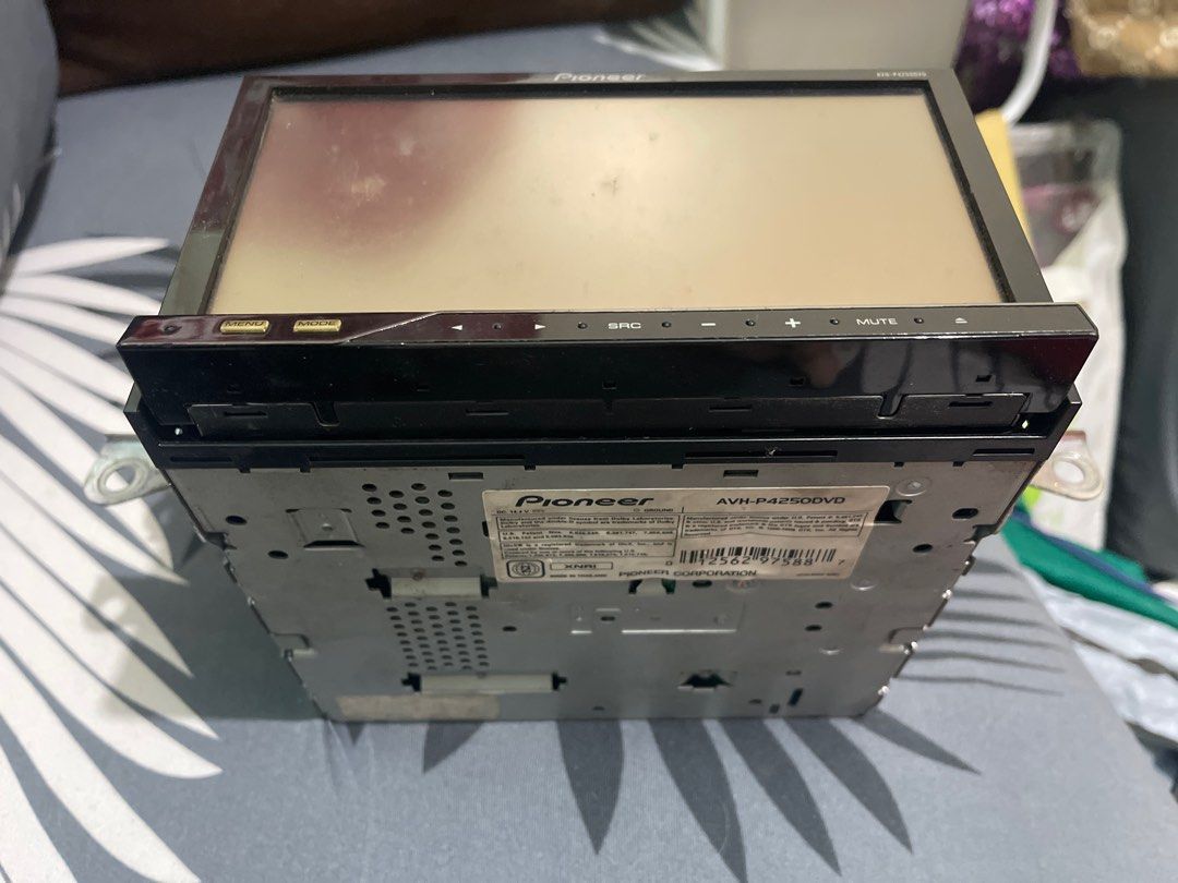 Pioneer Car Stereo 2DIN Head Unit AVH-P4250DVD Touchscreen DVD, Audio ...