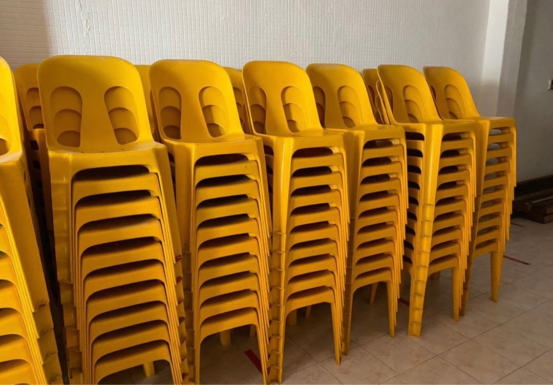 Pipee Yellow Chairs, Furniture & Home Living, Furniture, Chairs on ...