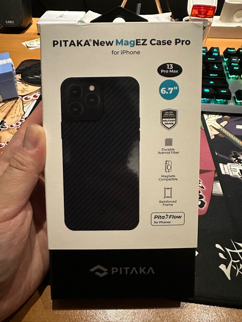 Pitaka MagEZ Case Pro for iPhone 13 Pro Max, Mobile Phones & Gadgets ...