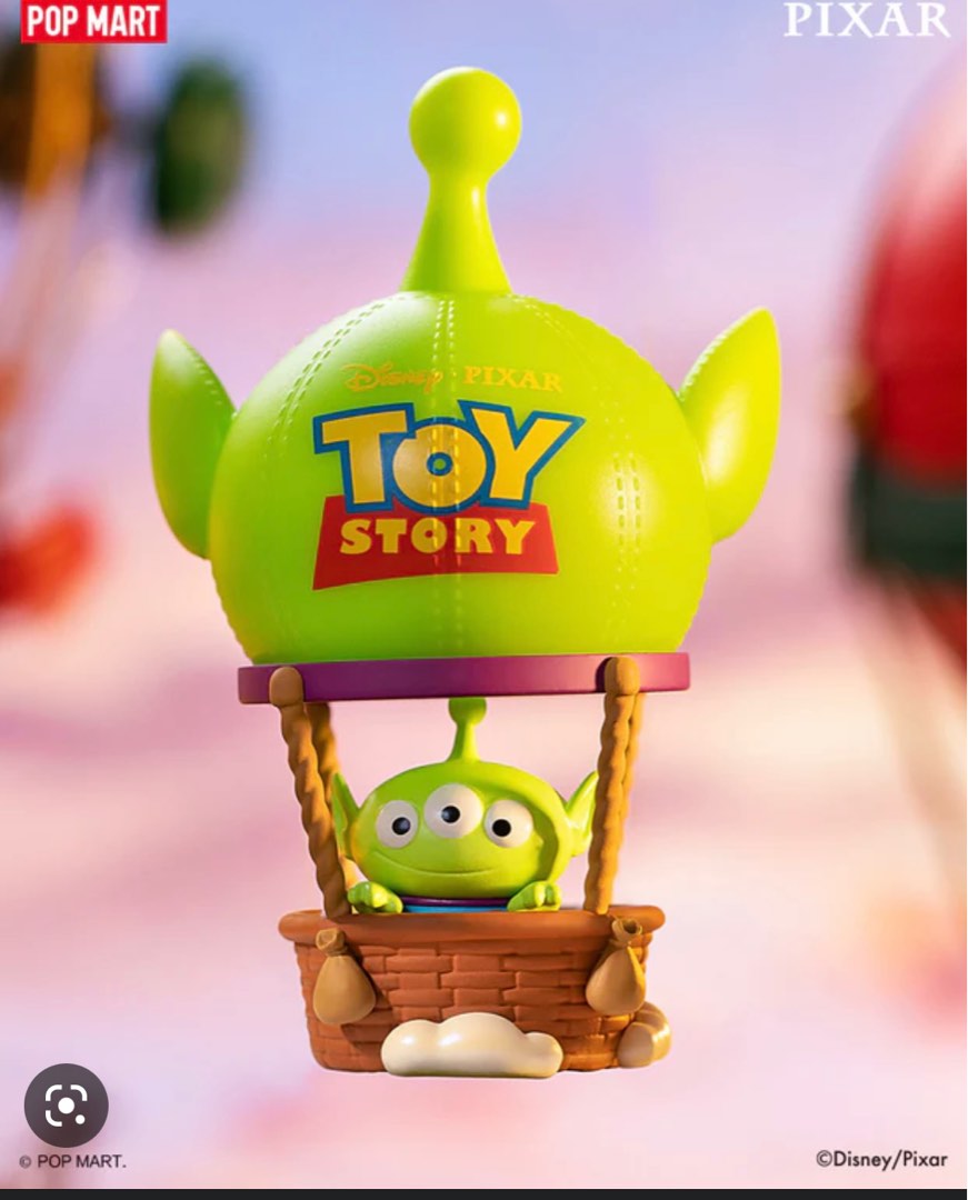 PIXAR ALIENS POPMART - HOT AIR BALLOON, Hobbies & Toys, Toys & Games on ...