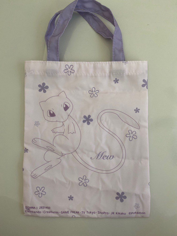 Pokemon - Mew Tote Bag, Women's Fashion, Bags & Wallets, Tote Bags on ...
