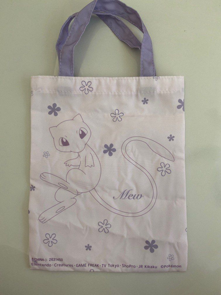 Pokemon - Mew Tote Bag, Women's Fashion, Bags & Wallets, Tote Bags on ...