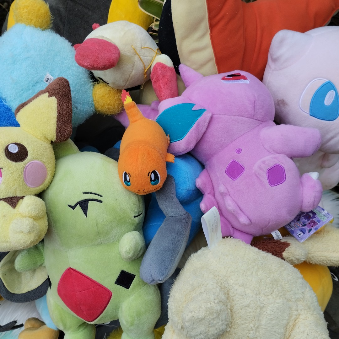Pokemon Stuffed Toy Bundle, Hobbies & Toys, Toys & Games on Carousell