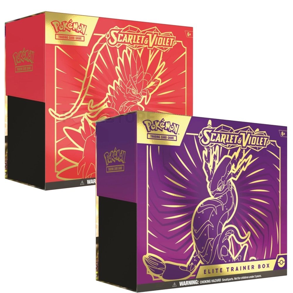 Cheapest!! Pokemon tcg scarlet & violet etb elite trainer box, Hobbies & Toys, Toys & Games on ...