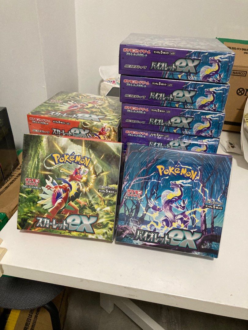 Pokemon Violet Booster Box SV1V, Hobbies & Toys, Toys & Games on Carousell