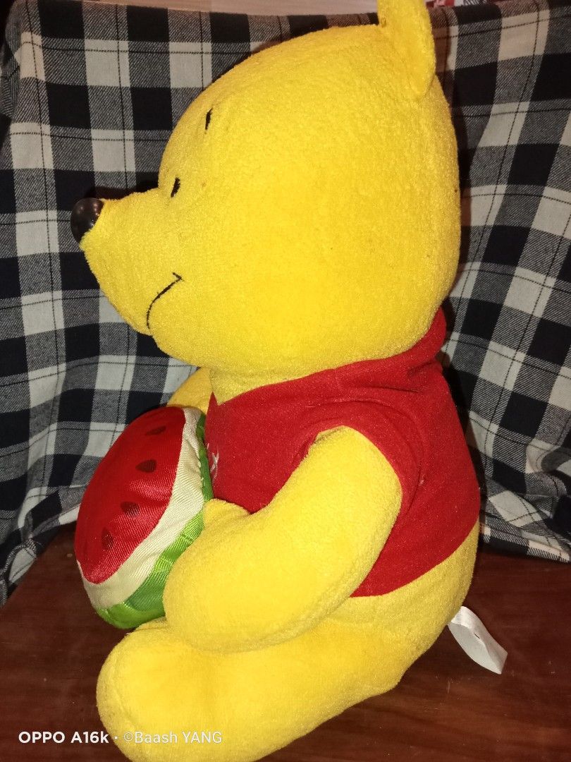 POOH Plushie: BIG, Hobbies & Toys, Toys & Games on Carousell