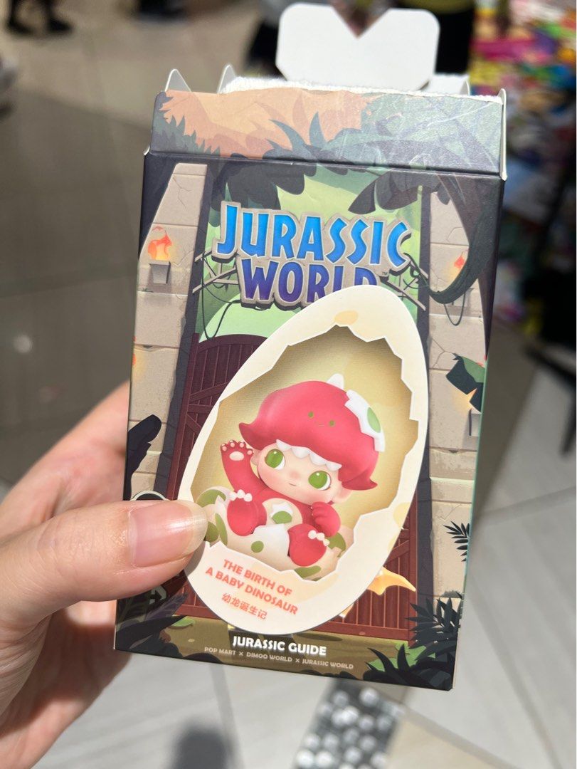 Popmart dimoo Jurassic world, birth of baby dimoo, Hobbies & Toys, Toys ...