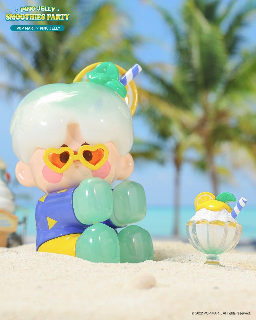 [POPMART LIMITED EDITION] POPMART PINO JELLY SMOOTHIE PARTY 14.2CM ...