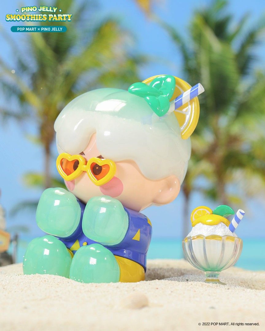 [POPMART LIMITED EDITION] POPMART PINO JELLY SMOOTHIE PARTY 14.2CM ...
