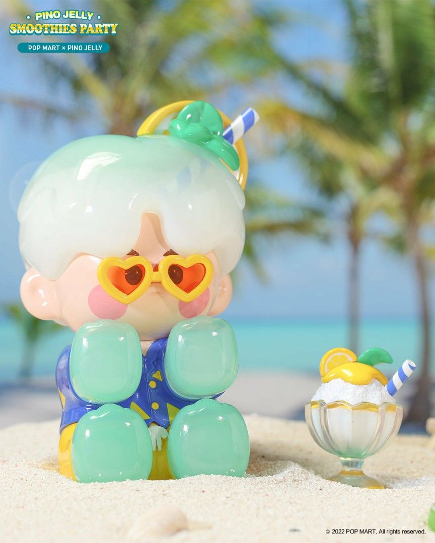[POPMART LIMITED EDITION] POPMART PINO JELLY SMOOTHIE PARTY 14.2CM ...