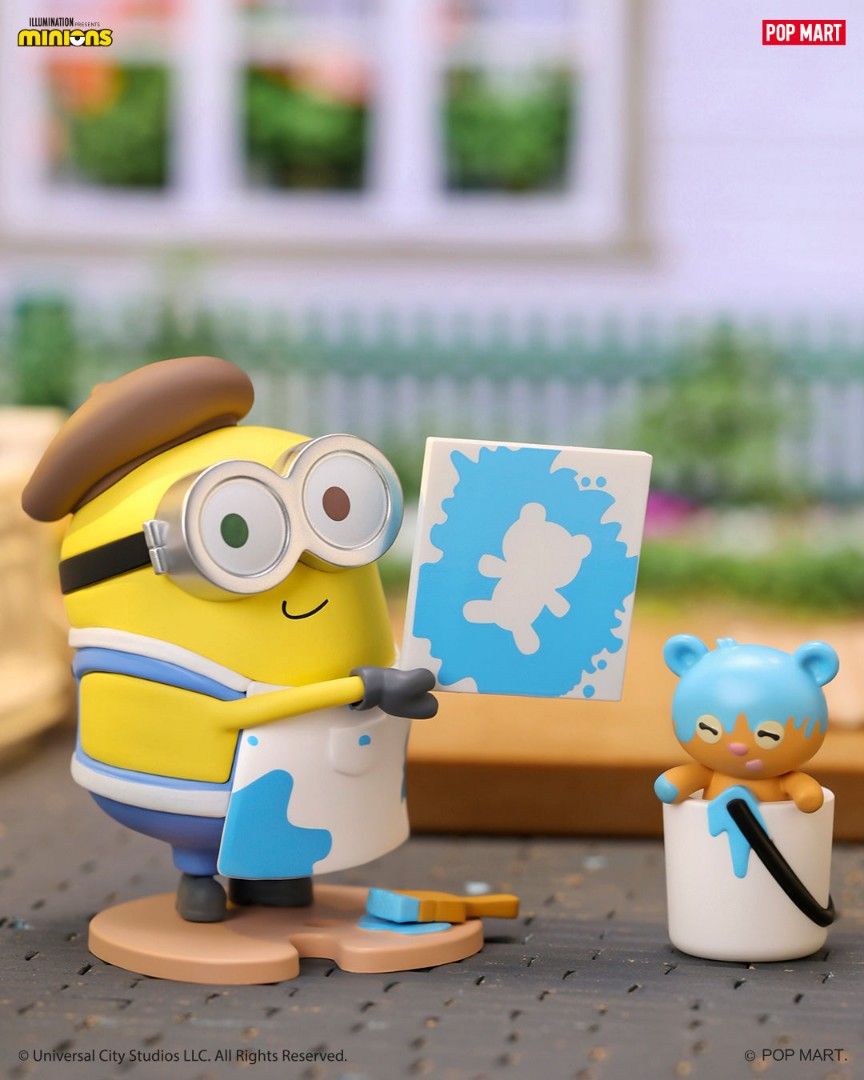 Popmart Minion Bob + Tim Better Together Series, Hobbies & Toys, Toys ...