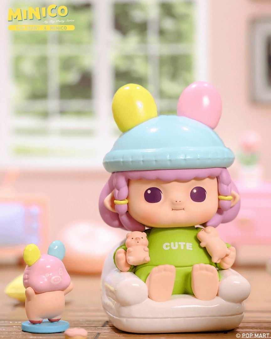 [POPMART] POPMART MINICO MY TOY PARTY SERIES FULL SET AND INDIVIDUAL ...