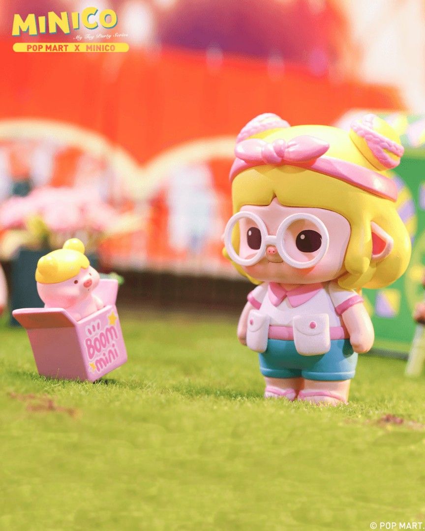 [POPMART] POPMART MINICO MY TOY PARTY SERIES FULL SET AND INDIVIDUAL ...